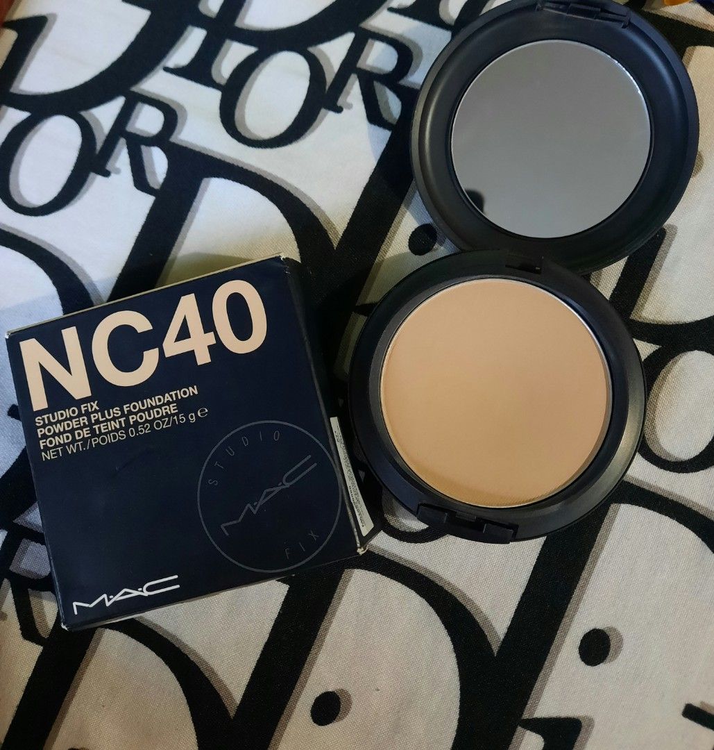 MAC Studio Fix Powder Plus Foundation NC40, Beauty & Personal Care ...