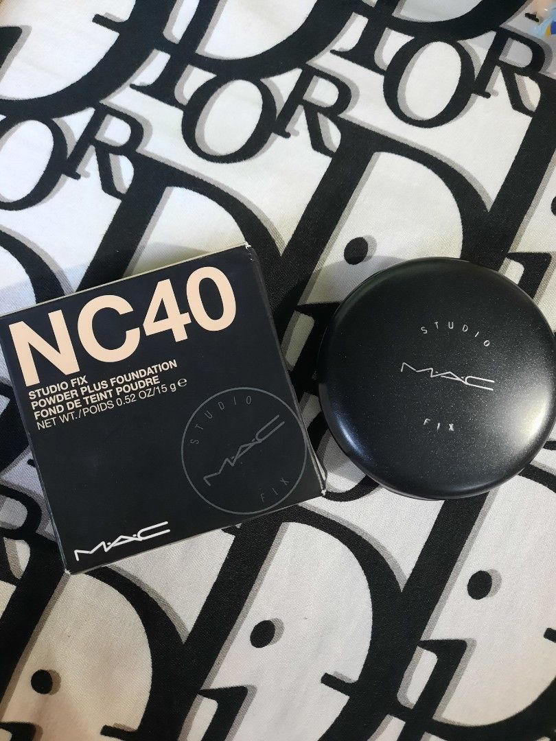 MAC Studio Fix Powder Plus Foundation NC40, Beauty & Personal Care ...