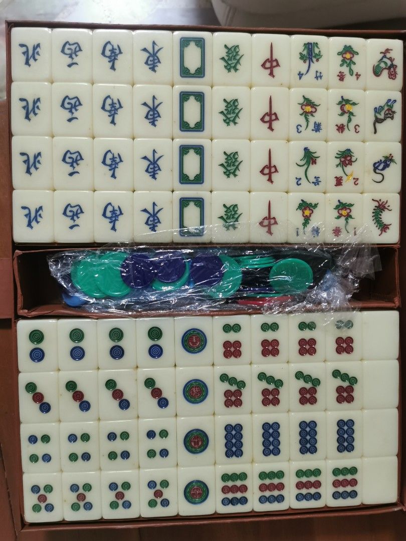 Mahjong Tiles Hobbies And Toys Toys And Games On Carousell