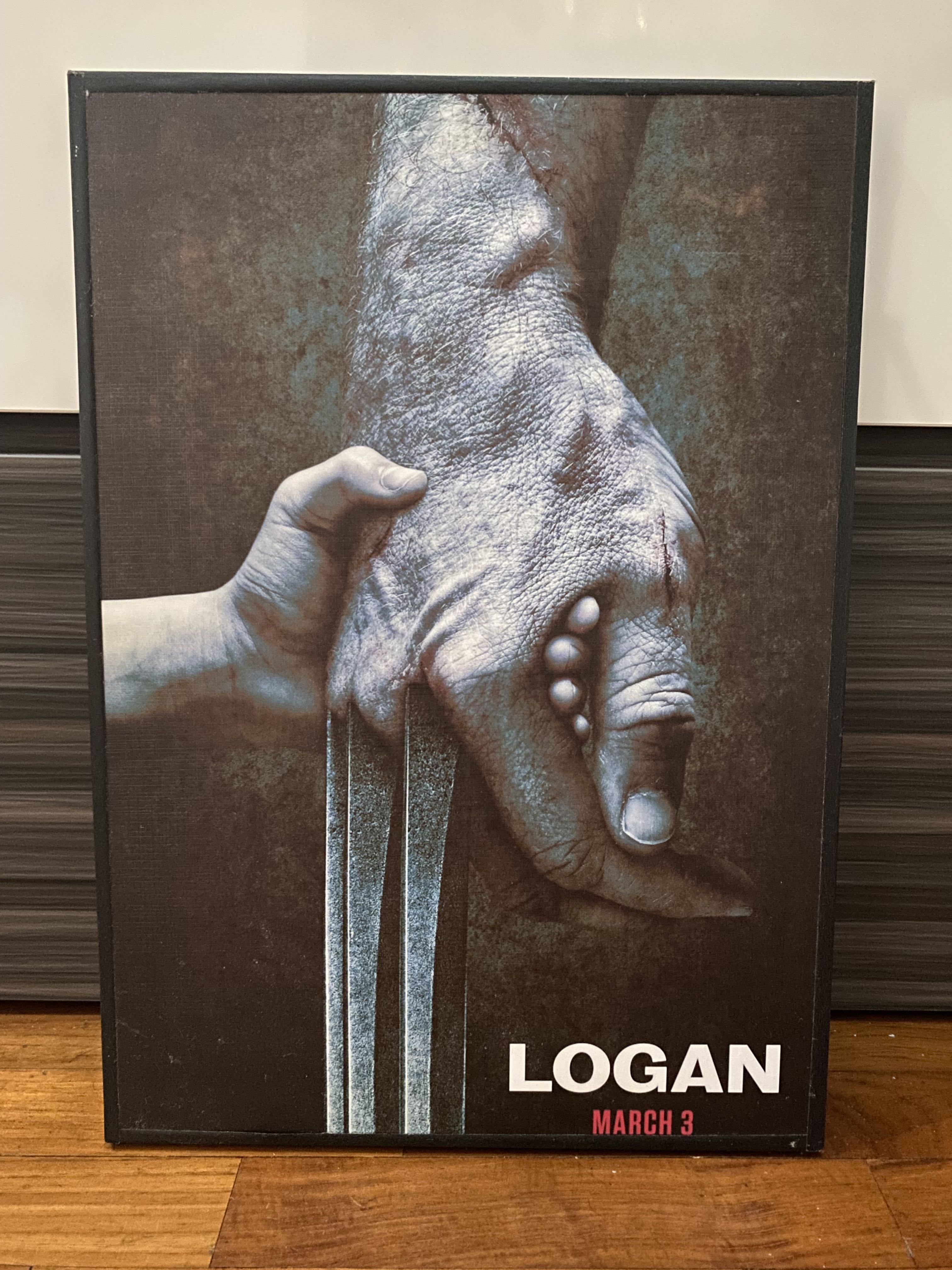 Marvel Comics Logan kraft paper Movie Poster, Furniture & Home Living ...