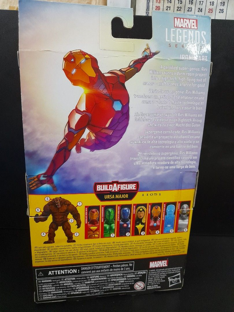 Marvel Legends Young Avengers Iron heart Riri Williams Comic Version ...