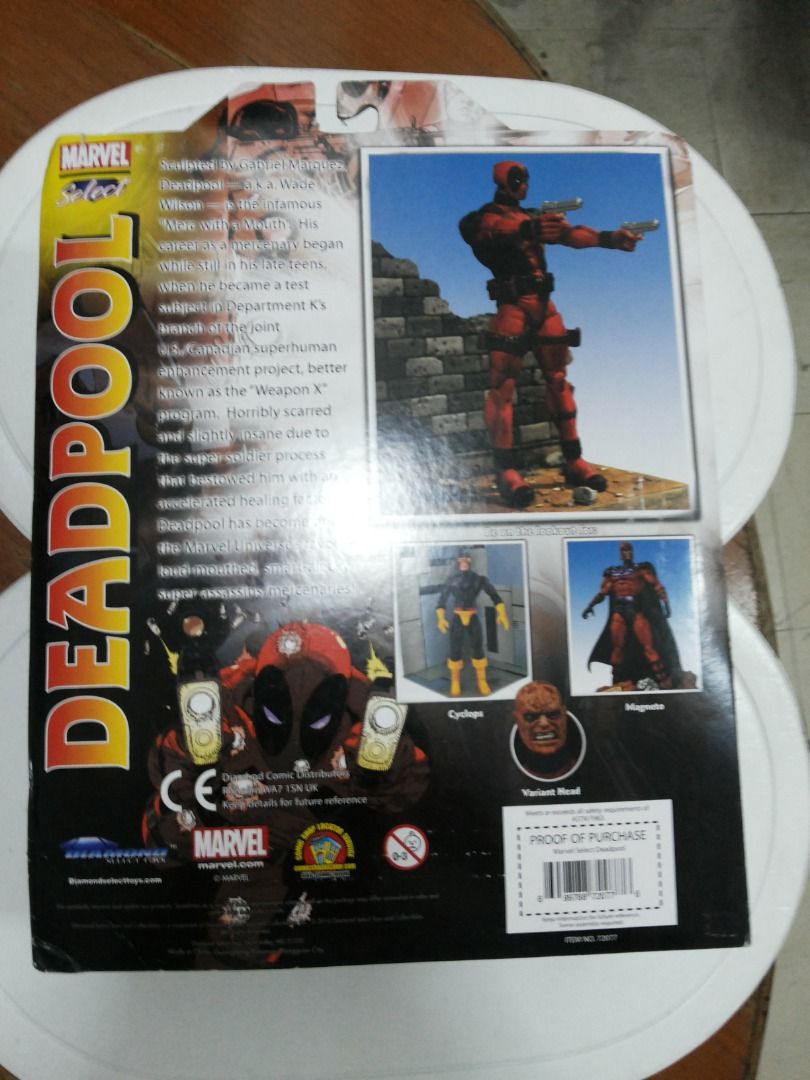 Marvel Select - Deadpool, Hobbies & Toys, Toys & Games on Carousell