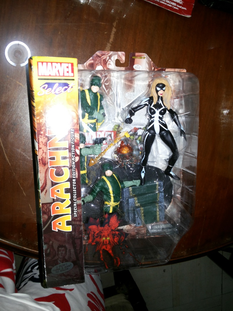 Marvel Select - Diamond Select - Arachne, Hobbies & Toys, Toys & Games ...