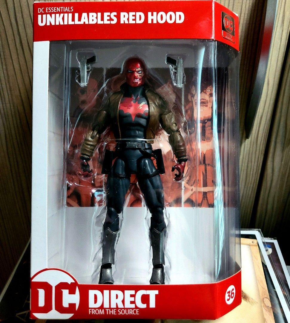 Mcfarlane DC Direct Unkillables Red Hood, Hobbies & Toys, Toys & Games ...