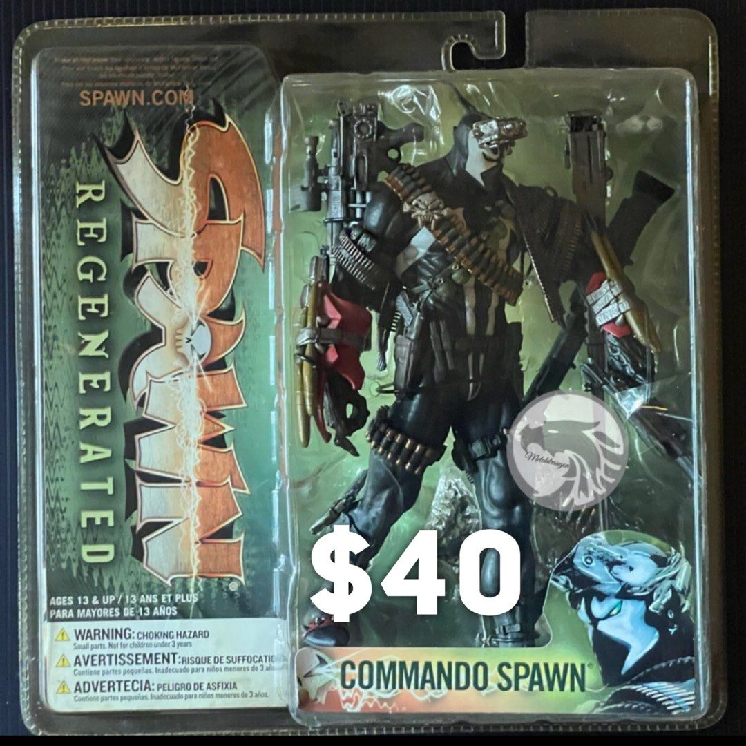 McFarlane Spawn 25 34 Hell Spawn Hellspawn 2 | Redeemer | Warrior Lilith Figure | Black Manga ...
