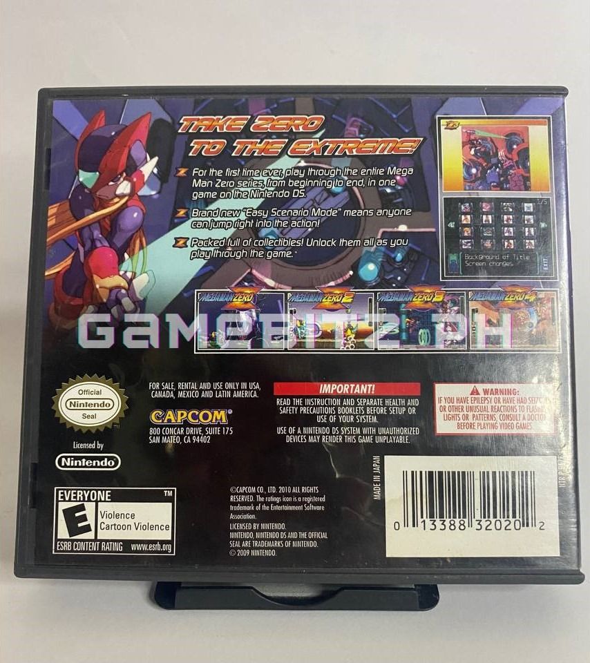Megaman Zero Collection DS 3DS 2DS Game (USA), Video Gaming, Video Games, Nintendo on Carousell