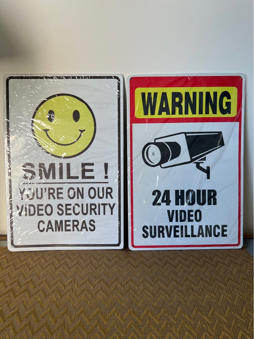 Metal Signage, Furniture & Home Living, Home Decor, Wall Decor on Carousell