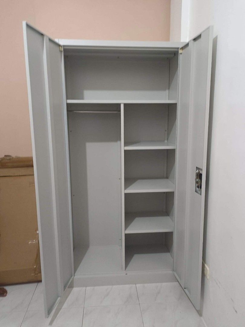 Metal wardrobe, Furniture & Home Living, Furniture, Other Home ...