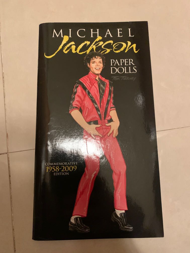 Michael Jackson Paper Dolls Tom Tierney, 興趣及遊戲, 收藏品及紀念品, 明星周邊 - Carousell