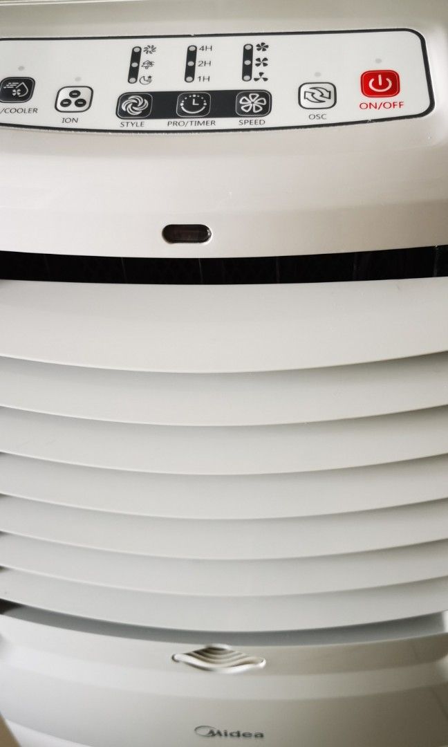 Midea MAC-215F 15L Ionizer Air cooler with remote, TV & Home Appliances ...