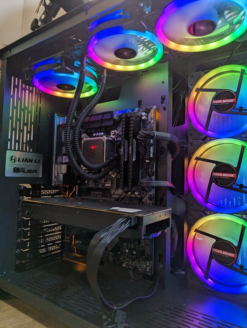 Mid-Range Budget RGB Gaming PC - GTX 1070, i5-8600K AIO watercooled ...