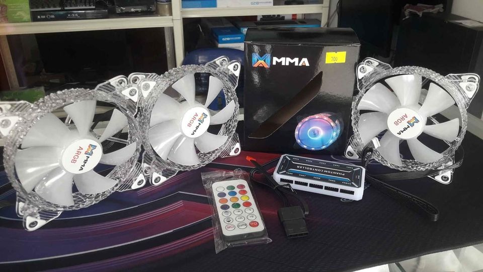 mma rgb fan, Computers & Tech, Parts & Accessories, Computer Parts on ...