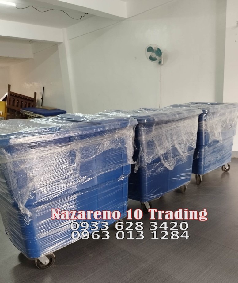 Mobile waste bin 660 Liters 1100 Liters 1350 Liters, Furniture & Home ...