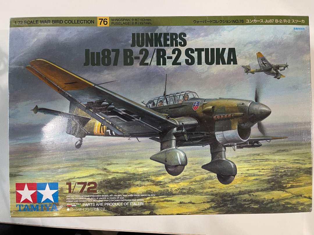 Model Kits (Military Vehicles) Junkers Ju 87 Stuka , Hobbies & Toys ...