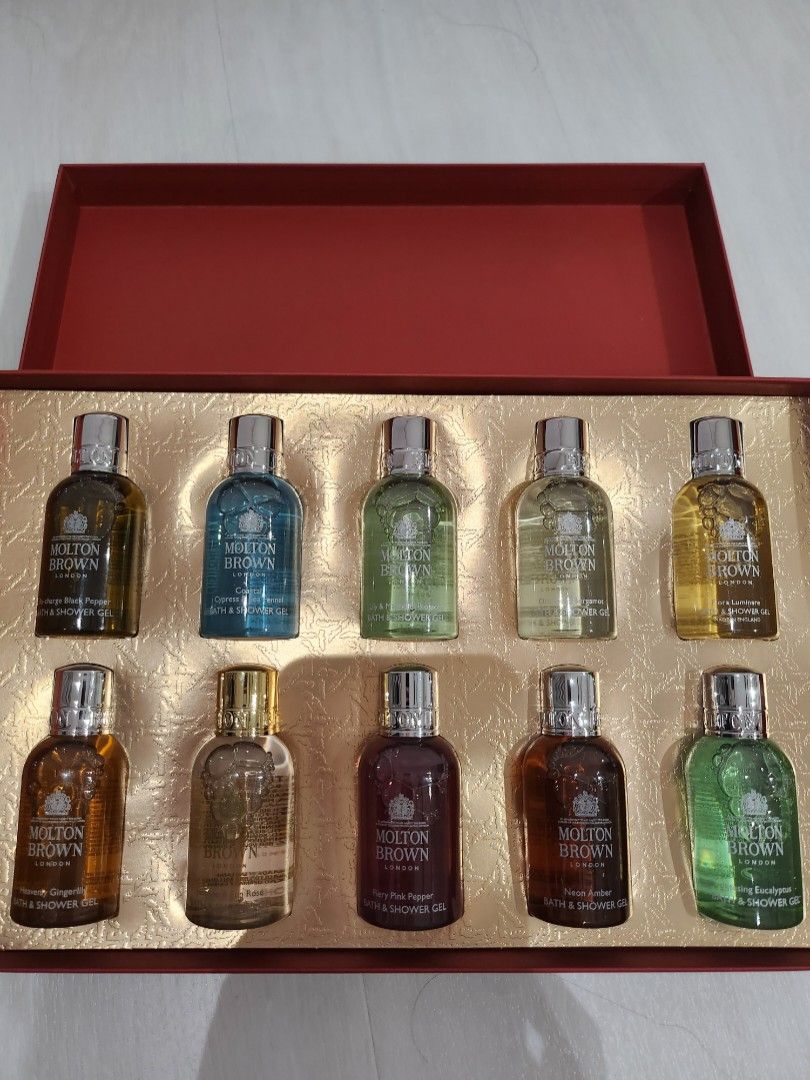 Molton Brown Bath & Shower Gels Gift Set, Beauty & Personal Care, Bath ...