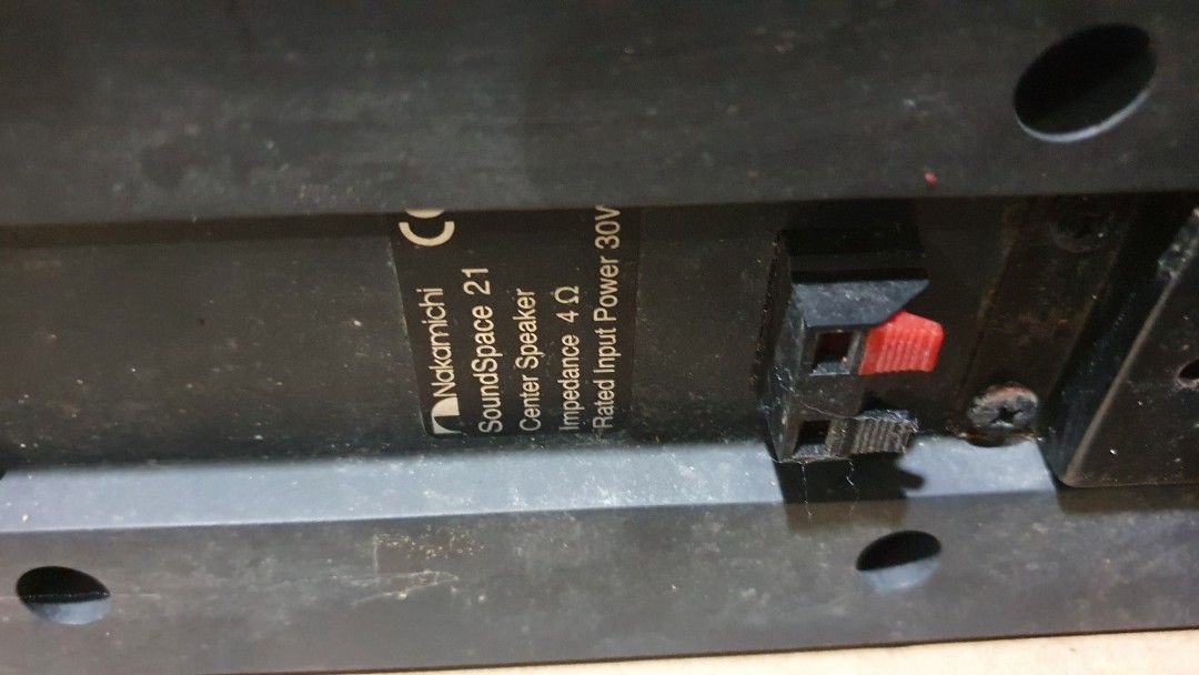 NAKAMICHI SoundSpace 21 Center Speaker, Audio, Soundbars, Speakers ...