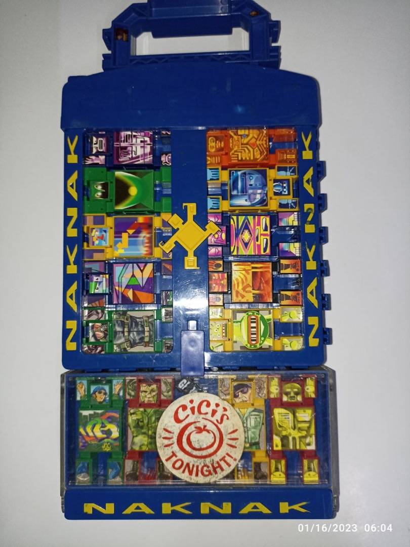 NAKNAK Early 2000's 28 Wacky Stacking Toy Figures Vintage Collectible ...