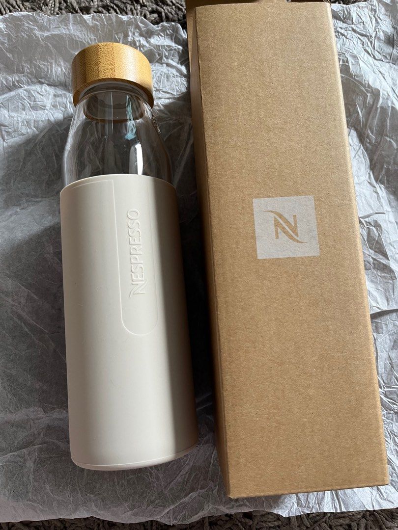 Nespresso Glass Bottle, Furniture & Home Living, Kitchenware ...