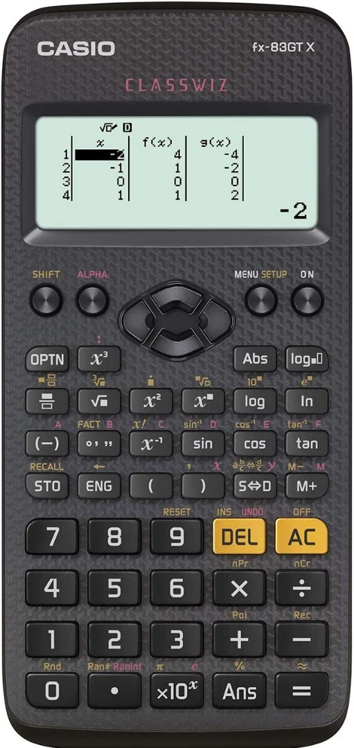 New Casio FX-83GTX Scientific Calculator, Black, Hobbies & Toys ...