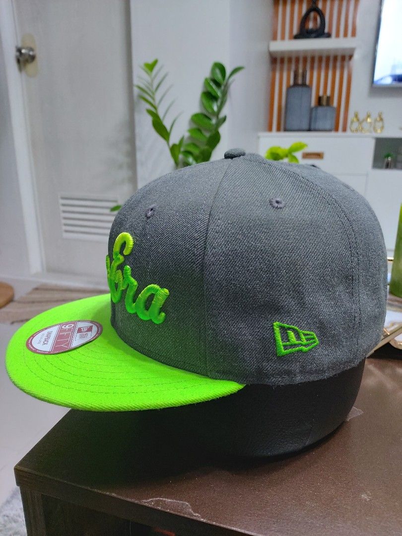 NEW ERA SPELL OUT LOGO, Men's Fashion, Activewear on Carousell