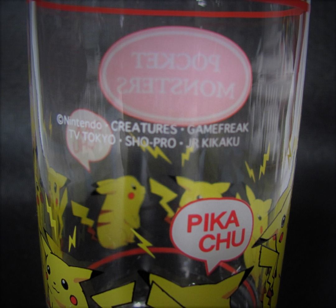 Nintendo Pokemon Pikachu Glass Collectible, Hobbies & Toys, Toys ...