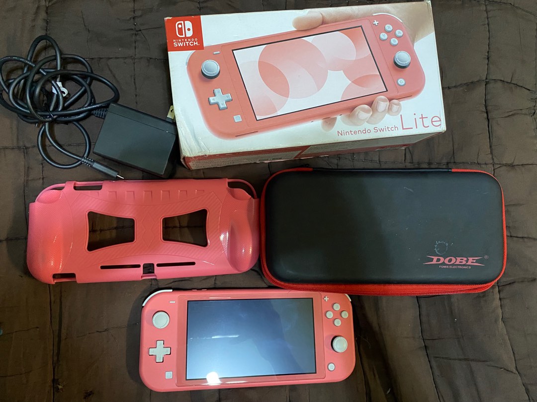 Nintendo Switch Lite Coral, Mobile Phones & Gadgets, Other Gadgets on ...