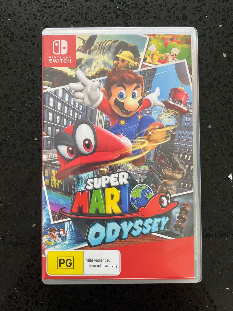 Nintendo switch Super Mario odyssey game switch lite gen 1 gen 2 oled ...