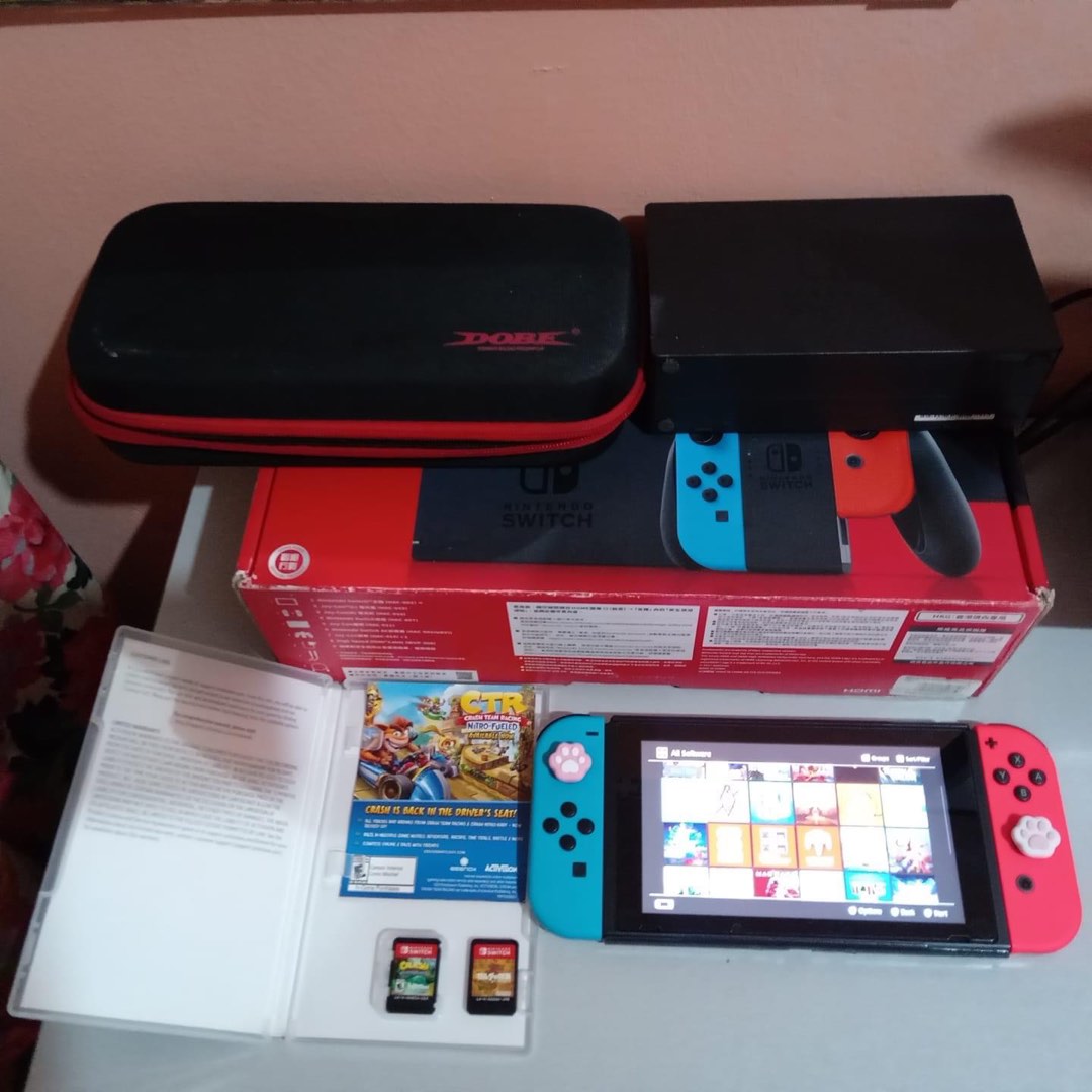 NINTENDO SWITCH V2 4 SALE, Video Gaming, Video Game Consoles, Nintendo ...