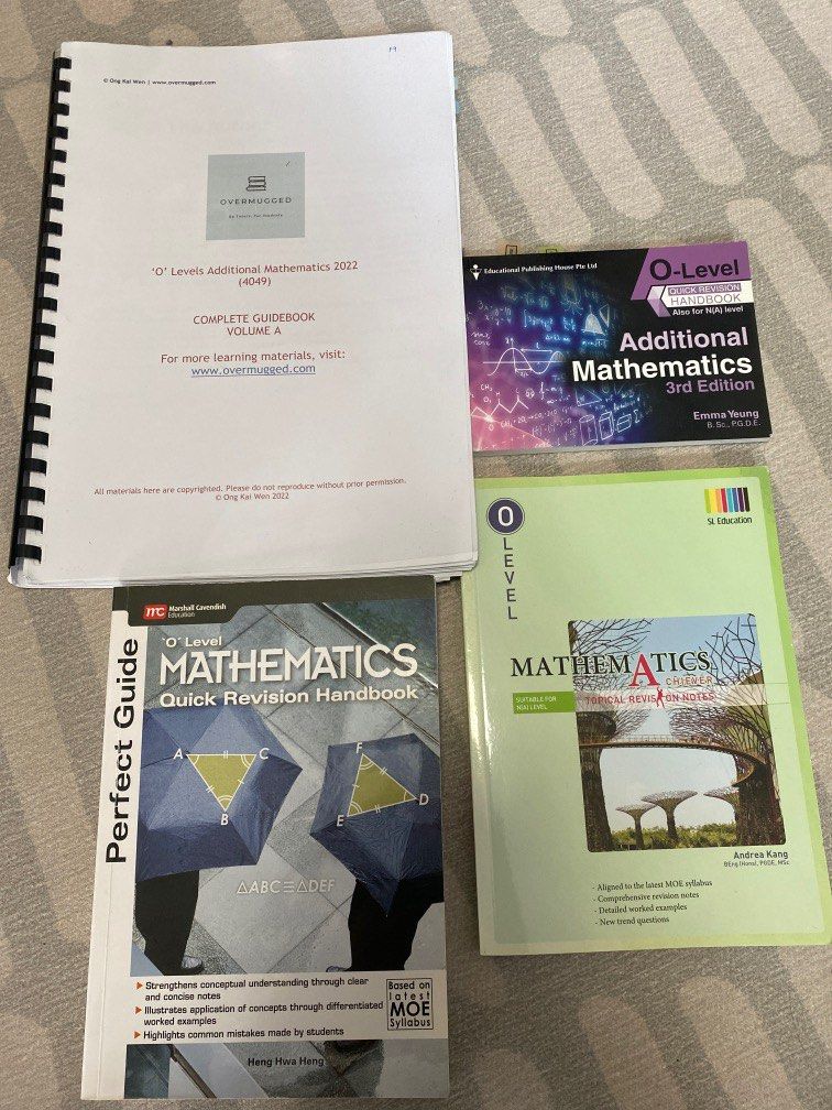 O Level A/E math Assessment Books, Hobbies & Toys, Books & Magazines, Assessment Books on Carousell