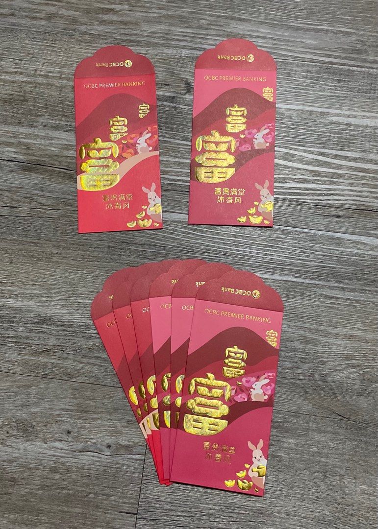 OCBC premier banking red packet, Everything Else on Carousell