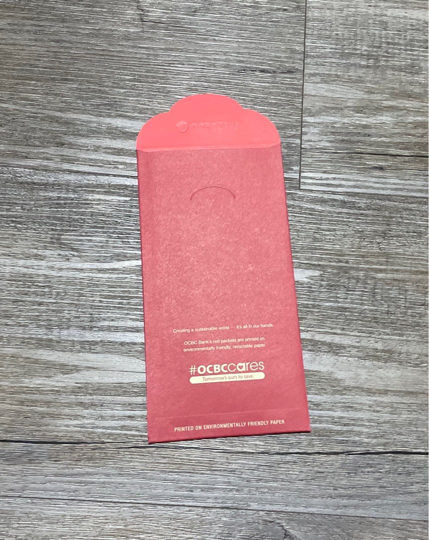 OCBC premier banking red packet, Everything Else on Carousell