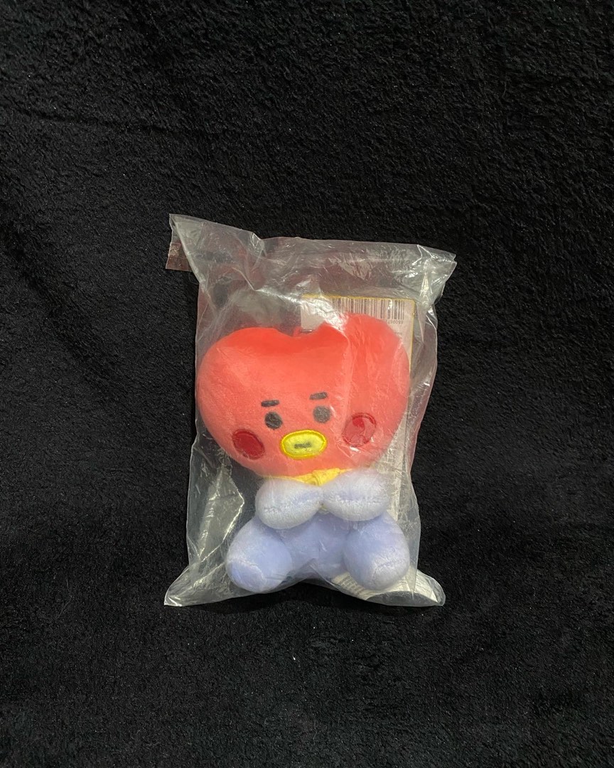 Official BT21 Baby Tata Sitting Doll Keyring, Hobbies & Toys ...
