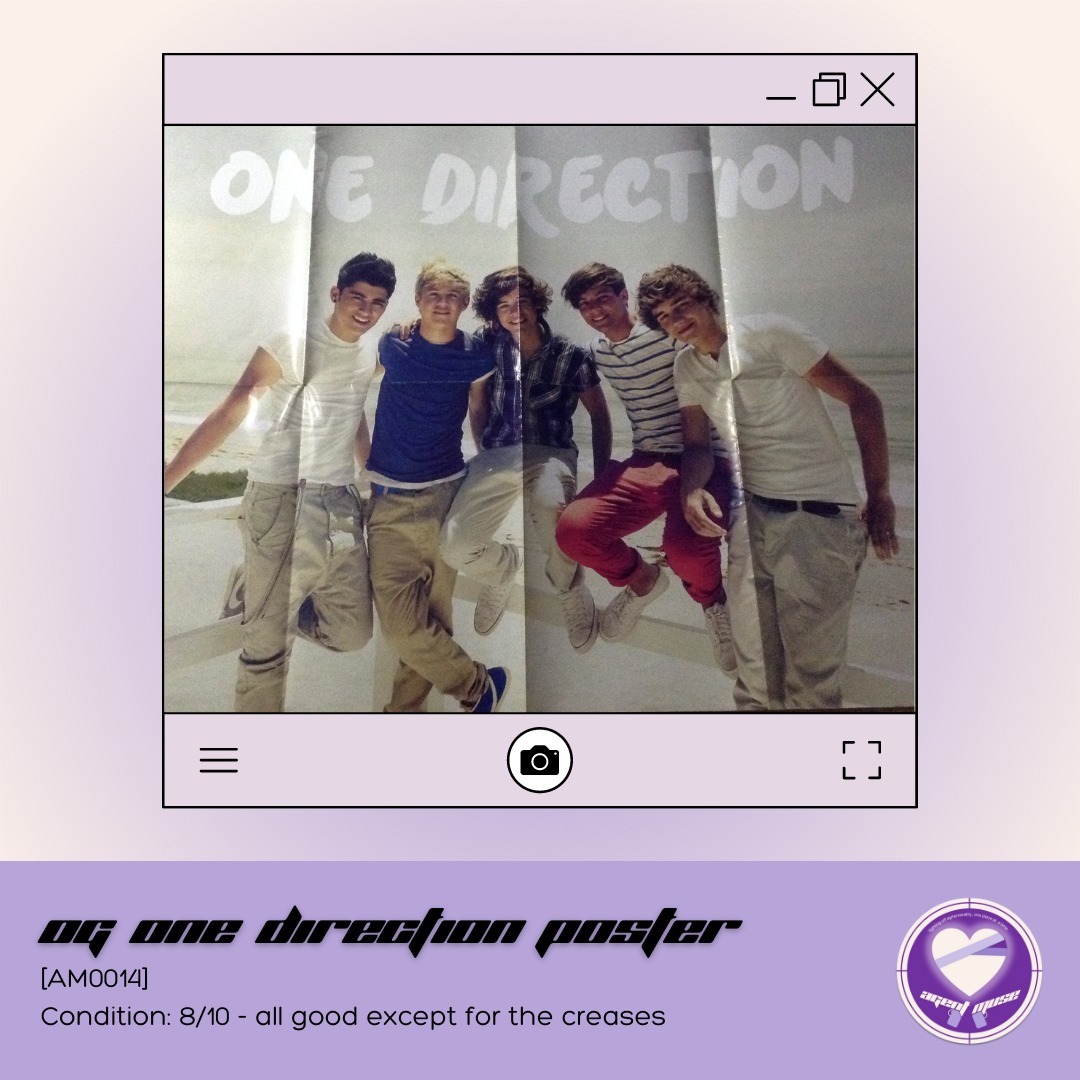 OG One Direction Poster, Hobbies & Toys, Memorabilia & Collectibles ...