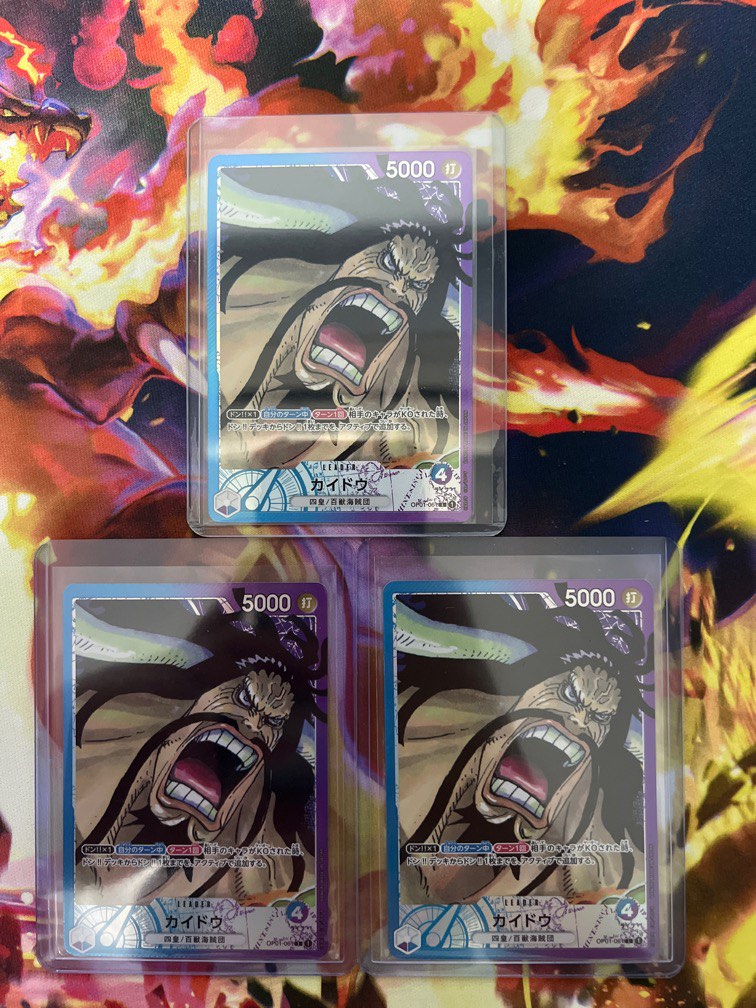 One Piece TCG - Kaido Leader AA, Hobbies & Toys, Toys & Games on Carousell