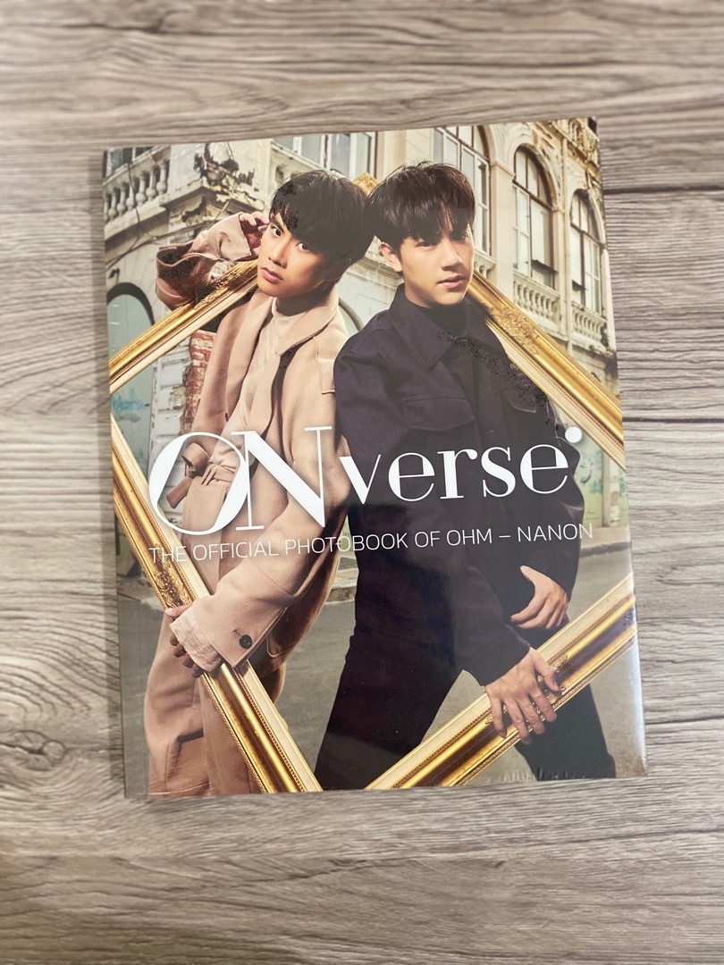 “ONverse” THE OFFICIAL GMMTV PHOTOBOOK OF OHM NANON, Hobbies & Toys ...