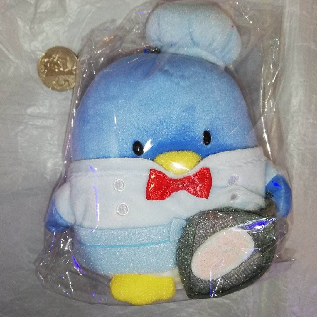 Original Sanrio Tuxedo Sam Mascot Plush Charm with Ball Chain (Coffee ...