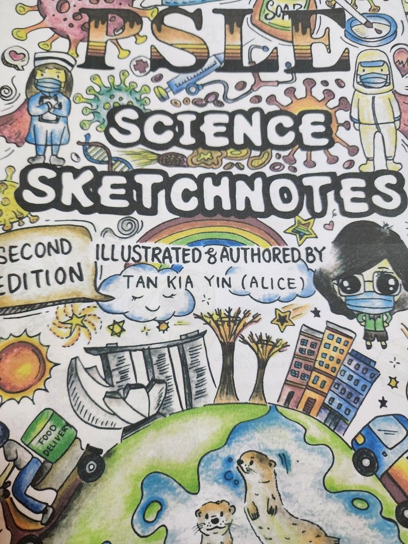 P6 science revision PSLE sketchnote edition 2, sketch notes book ...