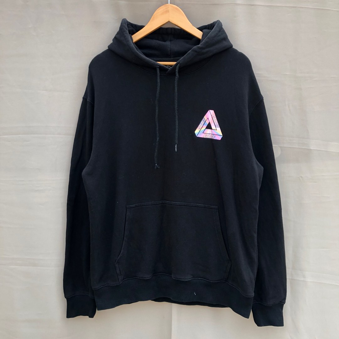 Palace triangle hoodie, Men's Fashion, Activewear on Carousell
