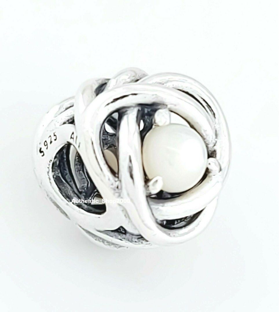 Pandora authentic Sales June Birthstone White Mother of Pearl Eternity ...