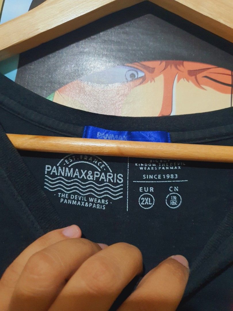 Panmax & Paris Shirt, Men's Fashion, Tops & Sets, Tshirts & Polo Shirts ...