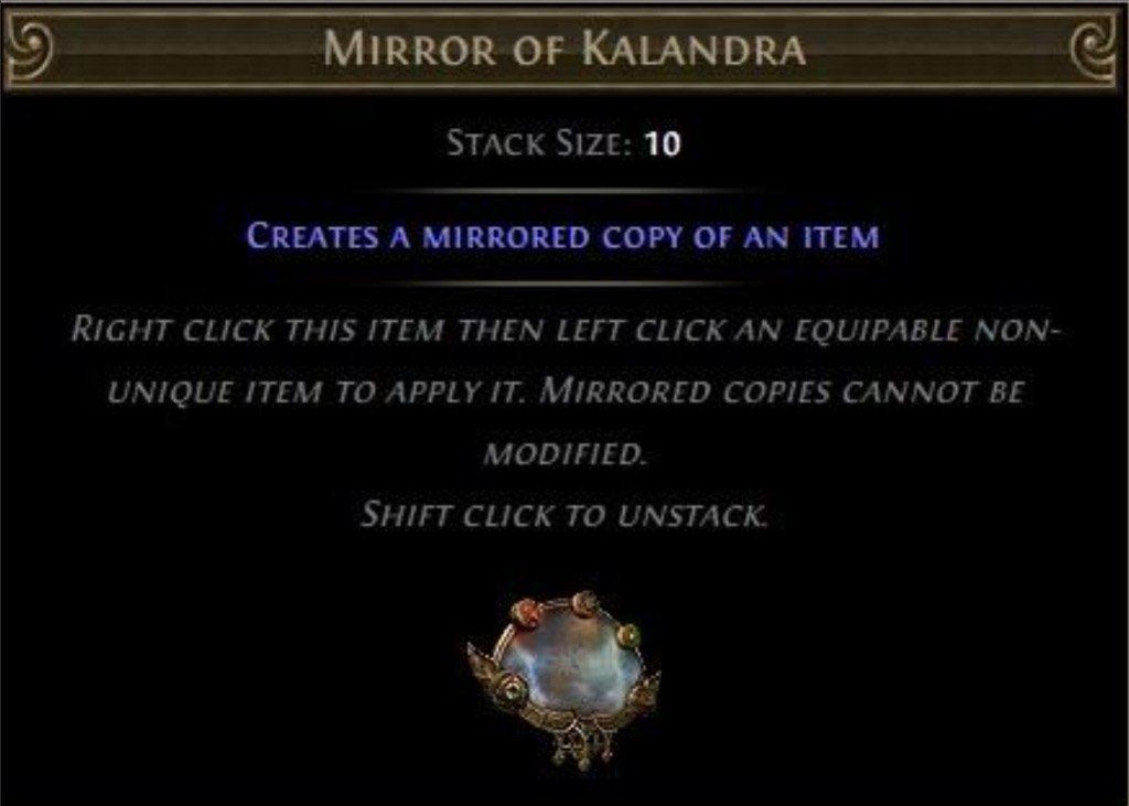 Path of Exile 3.20 Mirror of Kalandra, Video Gaming, Gaming Accessories, In-Game Products on ...