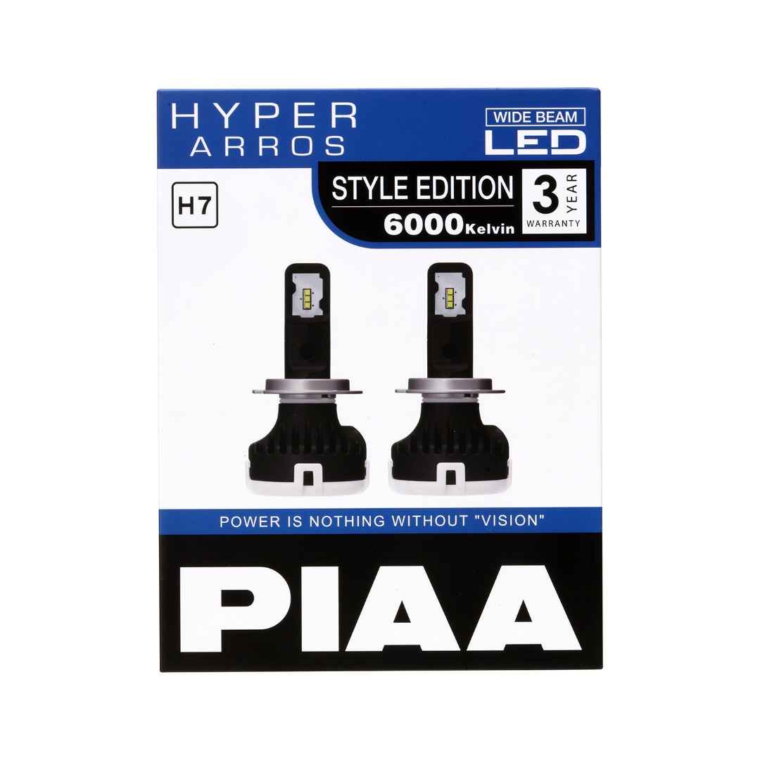 PIAA Hyper Arros 6000K G3 LED Conversion Bulb Kit (H8/H9/H11/H16) or H7 ...