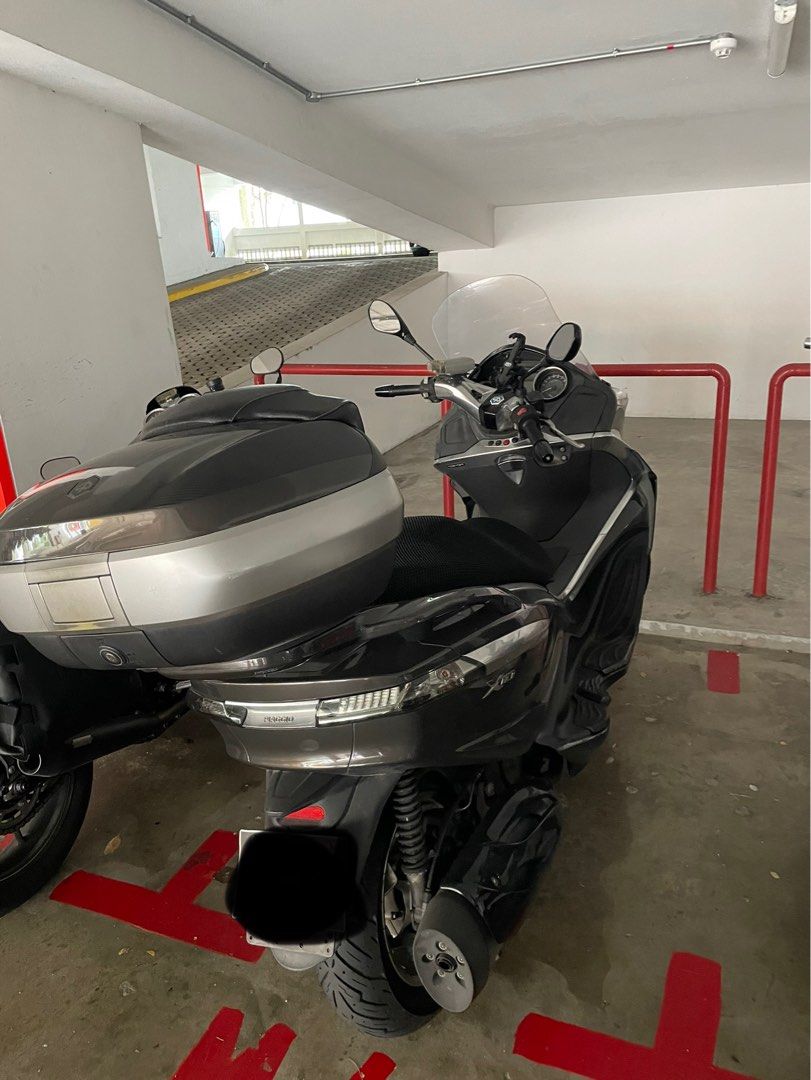 Piaggio X10 350cc 2A bike with new COE (11k), Motorcycles, Motorcycles ...