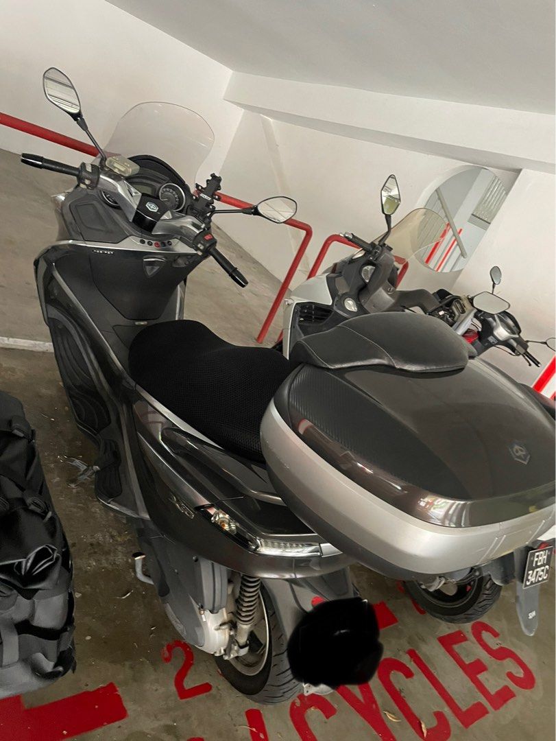 Piaggio X10 350cc 2A bike with new COE (11k), Motorcycles, Motorcycles ...