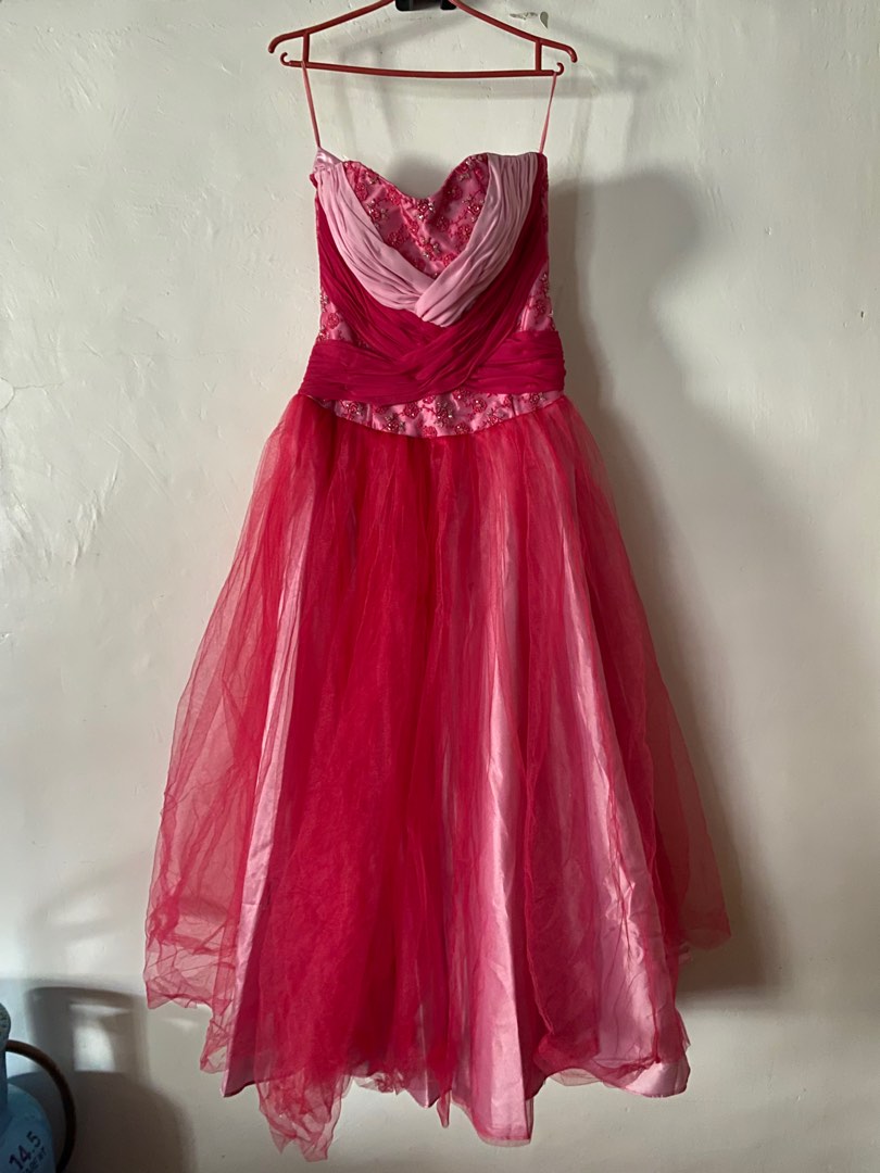 Pink Lover pre-Debut/Debut gown, Women's Fashion, Dresses & Sets ...