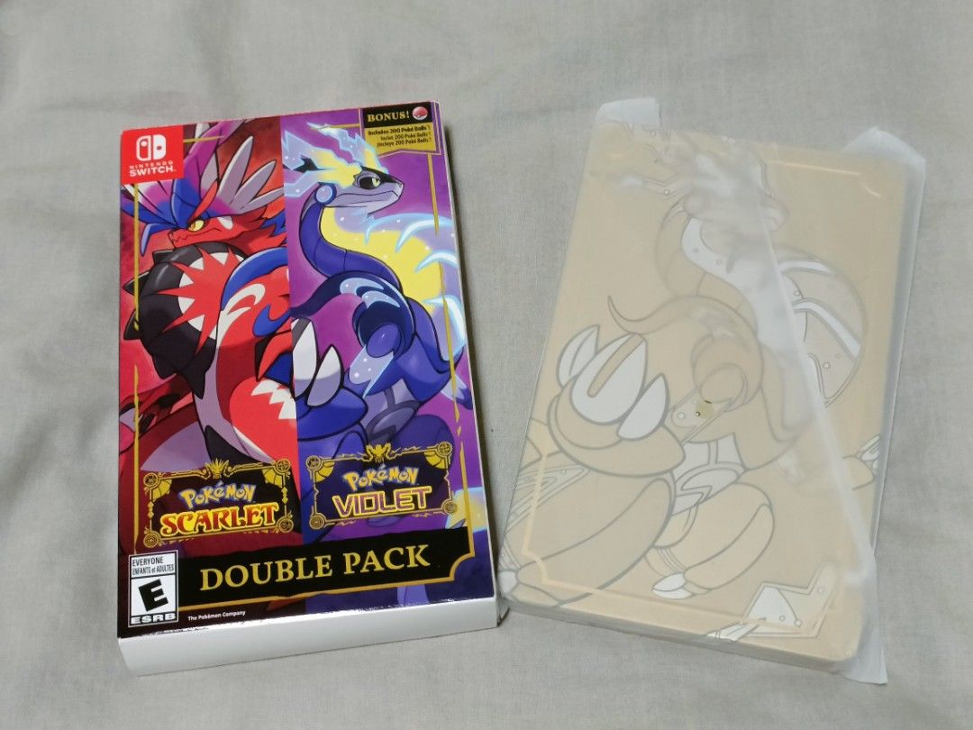 Pokemon Scarlet/Violet Double Pack, Video Gaming, Video Games, Nintendo on Carousell