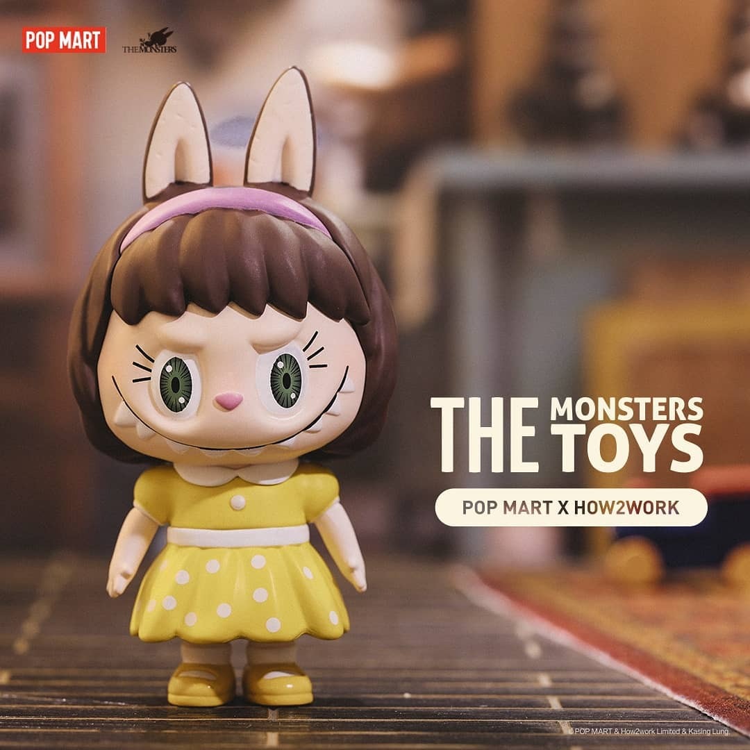 Pop Mart The Monsters Toys Series Dolly Brick Toy Tycoco In The Box Hobbies And Toys Toys