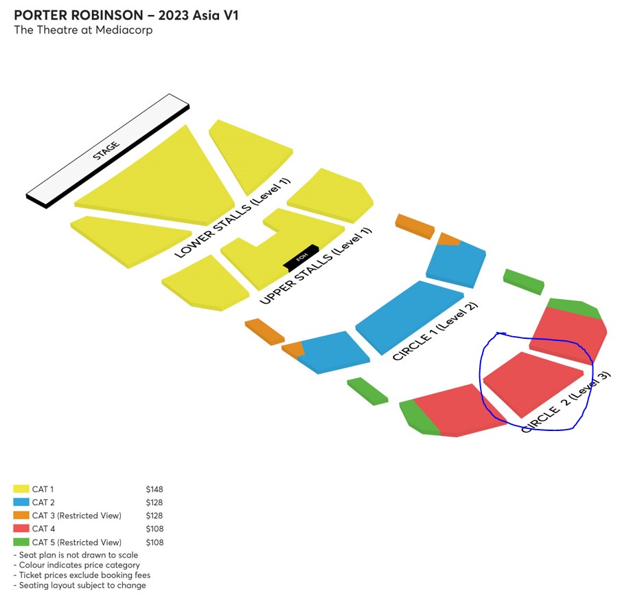 Porter Robinson CAT 4 Ticket x1, Tickets & Vouchers, Event Tickets on ...