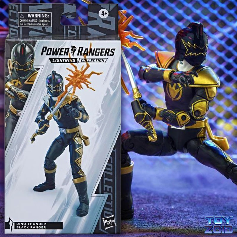 Power Rangers Dino Thunder Lightning Collection Black Ranger Tommy ...