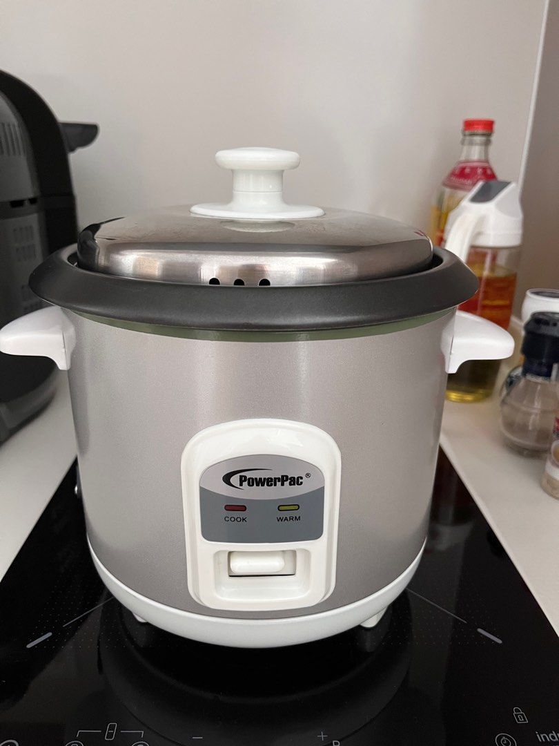 Powerpac Rice Cooker 0.6L, TV & Home Appliances, Kitchen Appliances ...